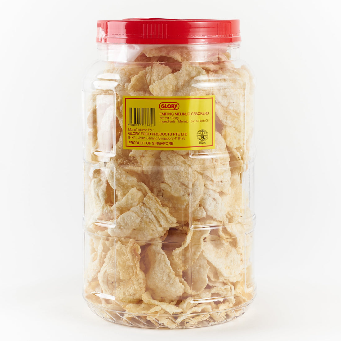 Emping Melinjo Crackers 220g – Glory Food